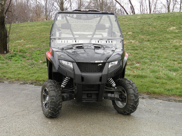 Arctic Cat Prowler 550/700XT/1000XT - 2-Piece Scratch-Resistant Windsh ...